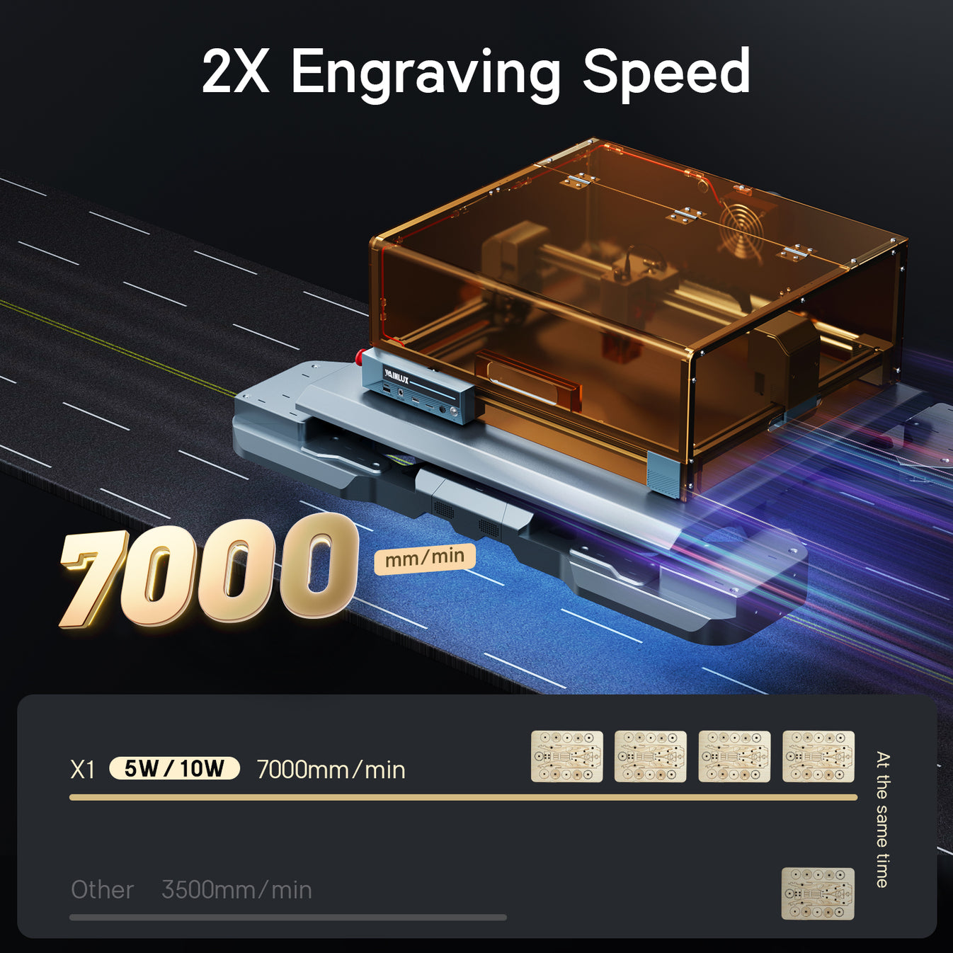 WAINLUX X1 10W Laser Engraver Machine